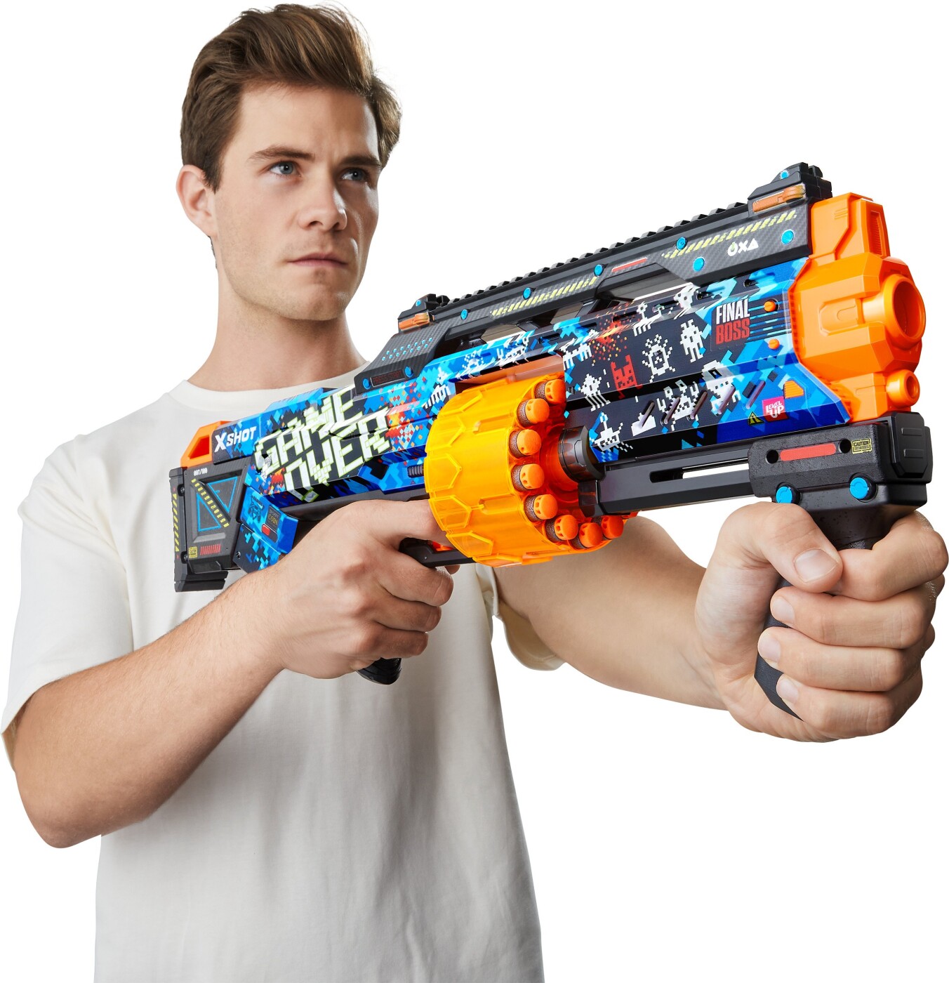 Zuru X-shot - Skins Blaster - Inkl. 16 Darts | Se tilbud og køb på Gucca.dk