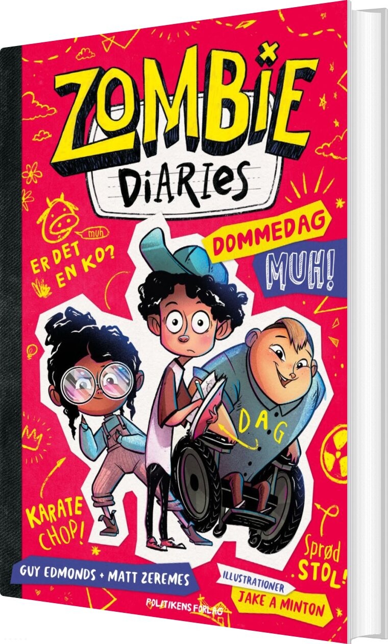 Zombie Diaries 1 - Dommedag Muh! af Guy Edmonds - Hardback Bog - Gucca.dk