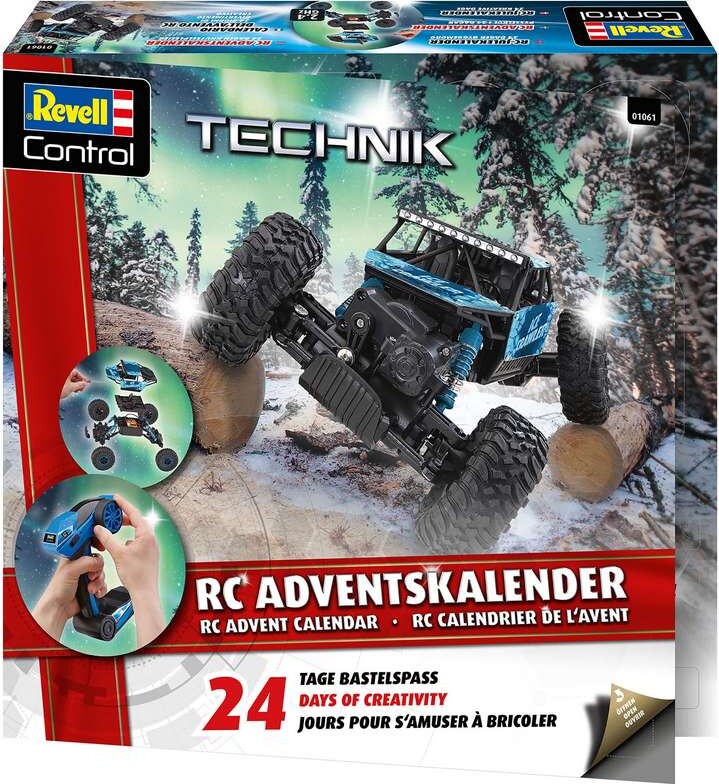 Køb Revell Control - Technik Rc Bil Julekalender - 1:18 - 01061 - Gucca.dk