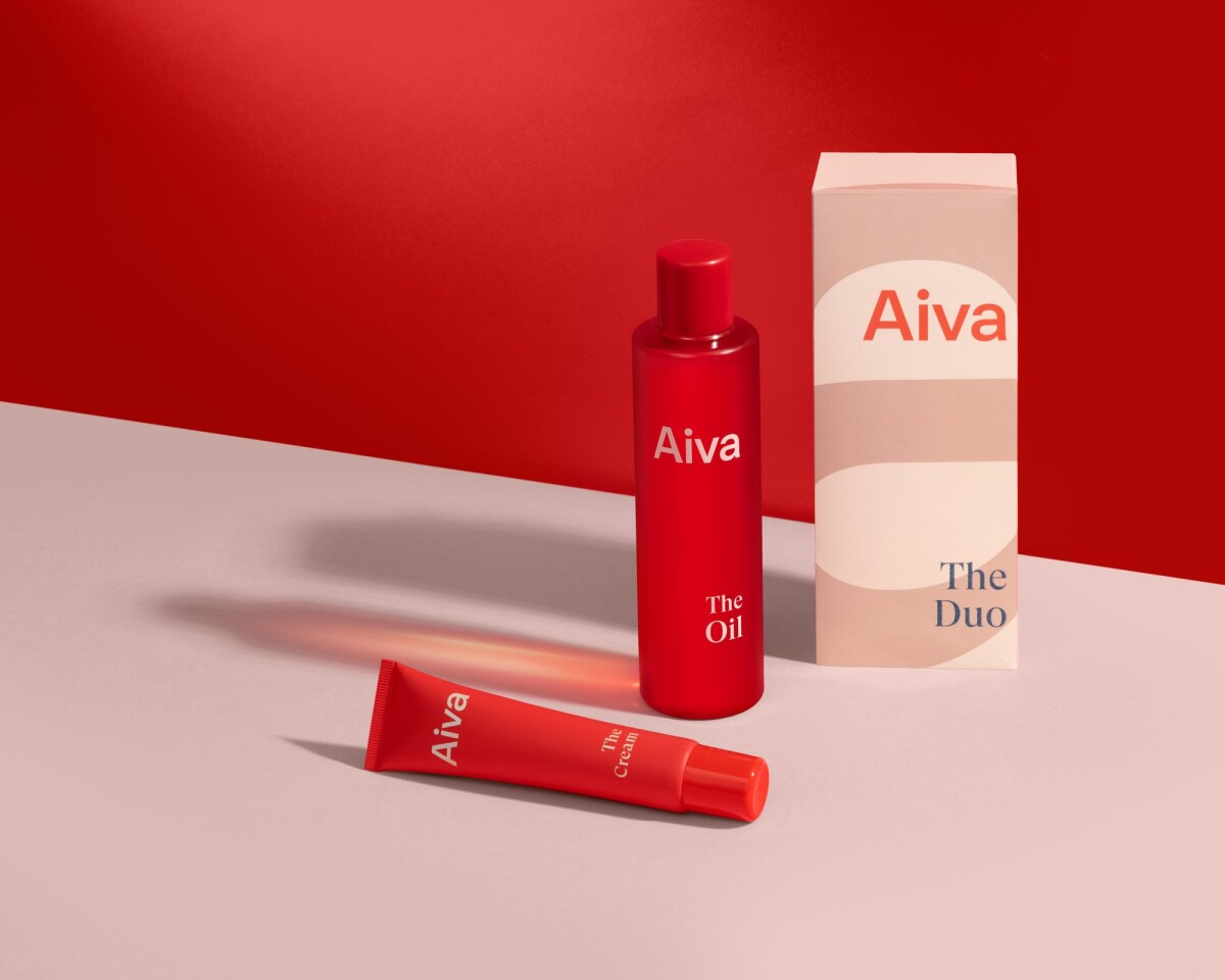 Køb Aiva - The Duo - 40 Ml. Cream + 200 Ml. Olie - Gucca.dk
