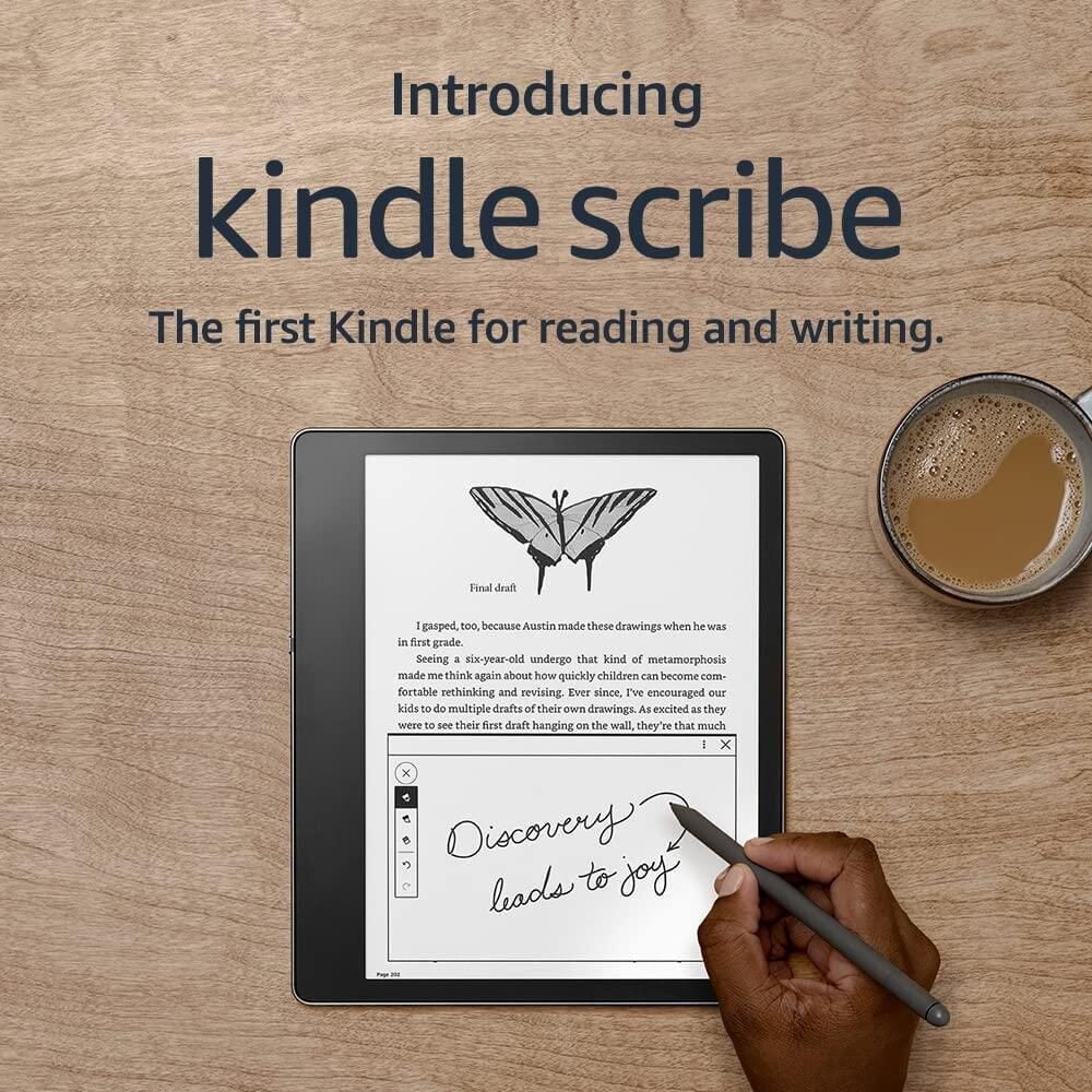 Køb Amazon - Kindle Scribe 10.2, Includes Premium Pen, 16 Gb - Gucca.dk
