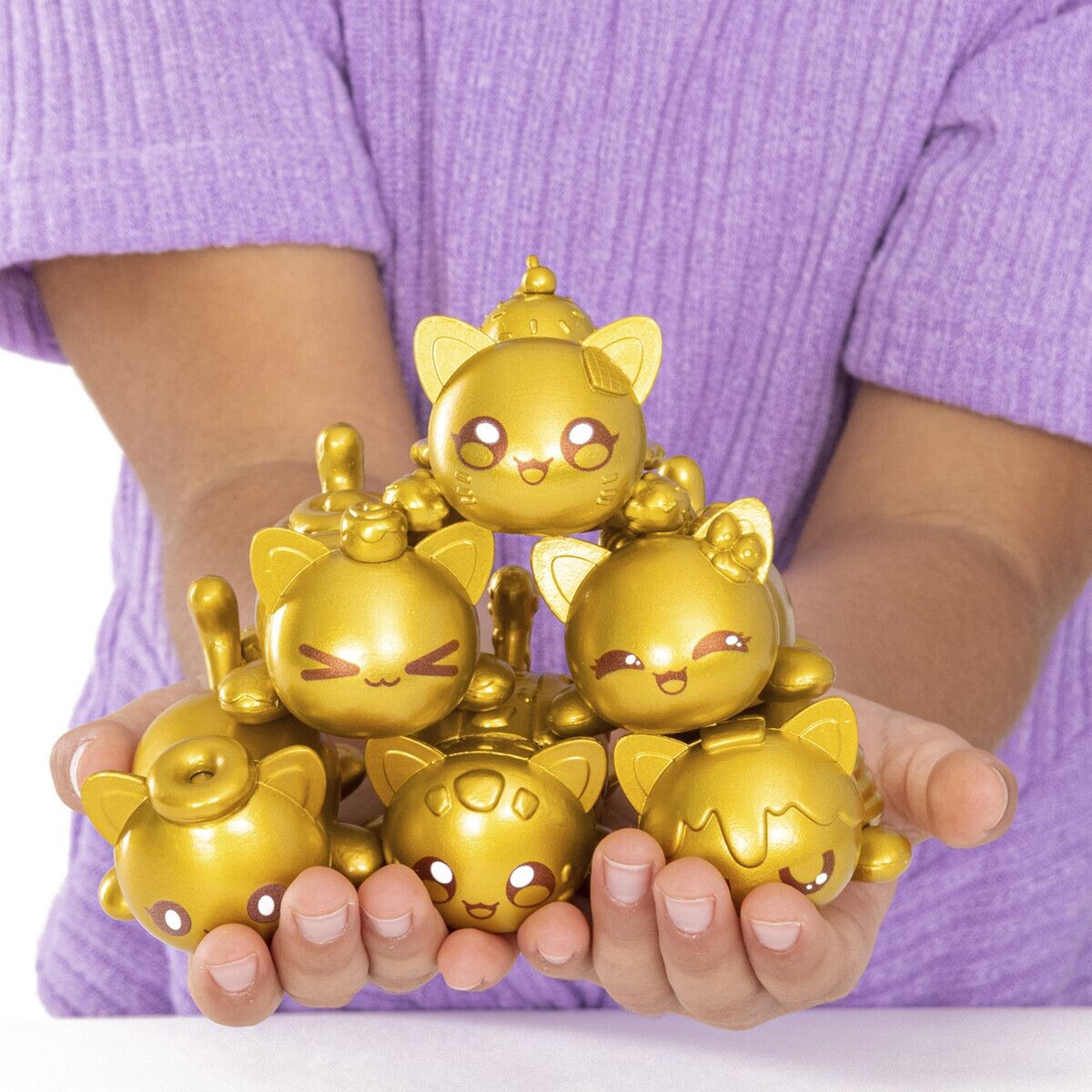 Køb Aphmau - Meemeows Gold Figure Collection - Guld - 6 Stk - Gucca.dk