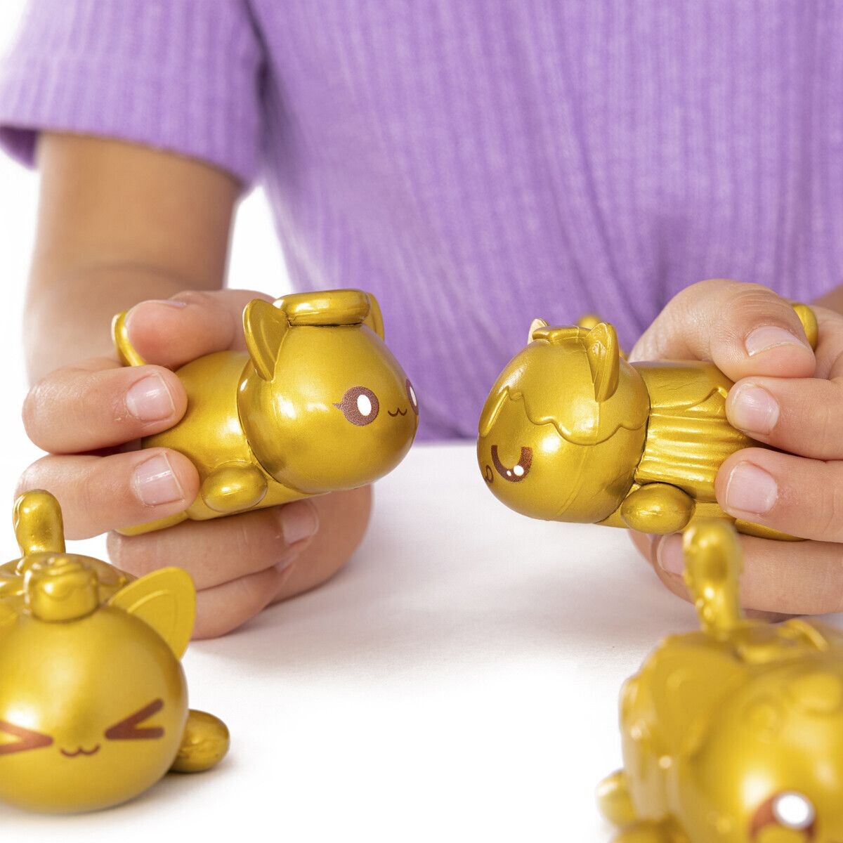 Køb Aphmau - Meemeows Gold Figure Collection - Guld - 6 Stk - Gucca.dk