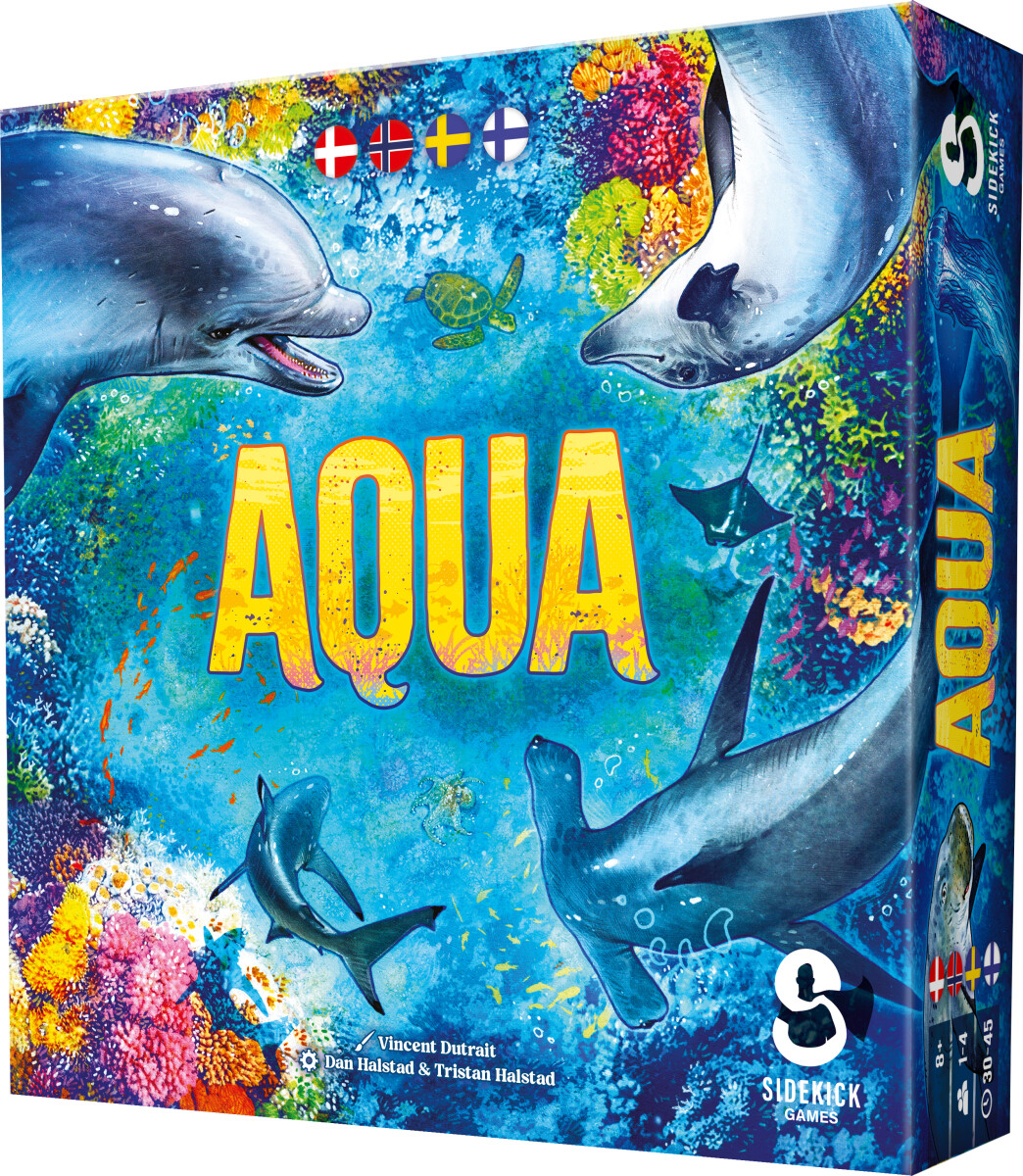 Køb Aqua Spil - Nordisk - Asmodee fra Sidekick Games - Gucca.dk
