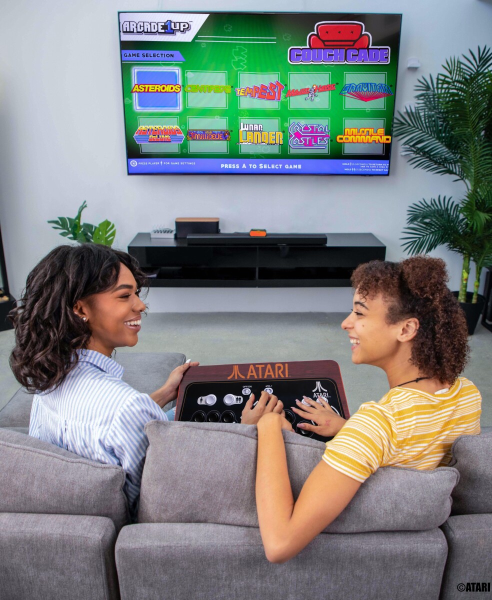 Køb Arcade 1 Up - Atari Couchcade - Spil 10 Arkadespil På Dit Tv fra ...