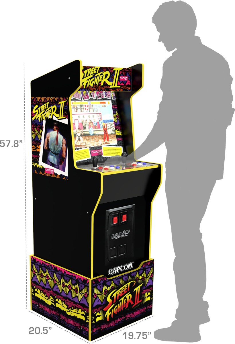 Arcade1up - Street Fighter Ii Arkadespil - Capcom Legacy | Se tilbud og ...