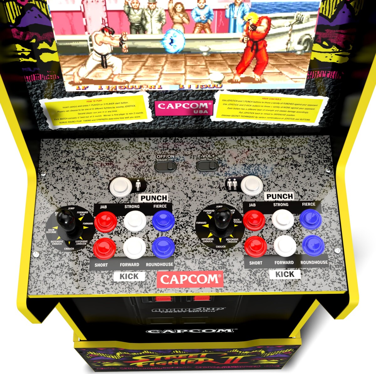 Arcade1up - Street Fighter Ii Arkadespil - Capcom Legacy | Se tilbud og ...