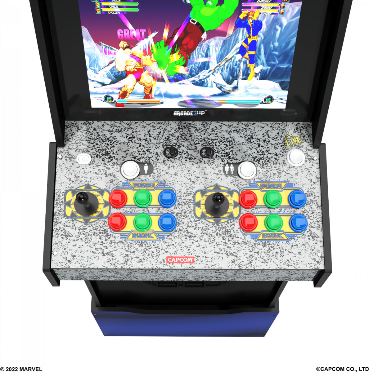 Arcade1up - Marvel Vs Capcom 2 Arkadespil | Se tilbud og køb på Gucca.dk