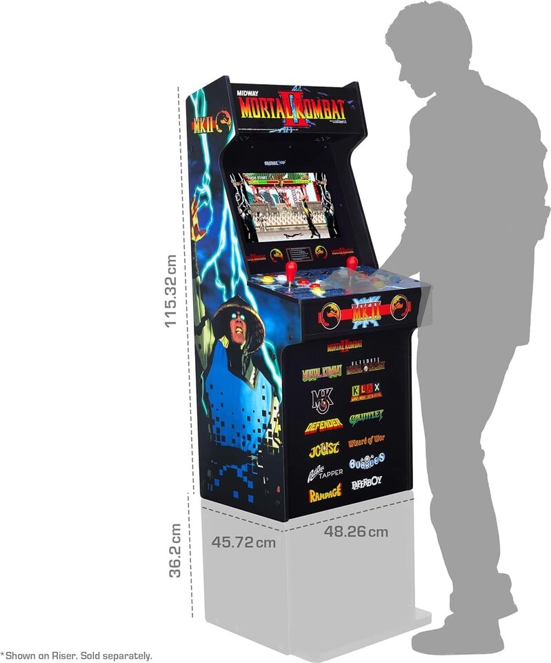 Arcade1up - Mortal Kombat Arkademaskine - Classic Slim Edition | Se ...