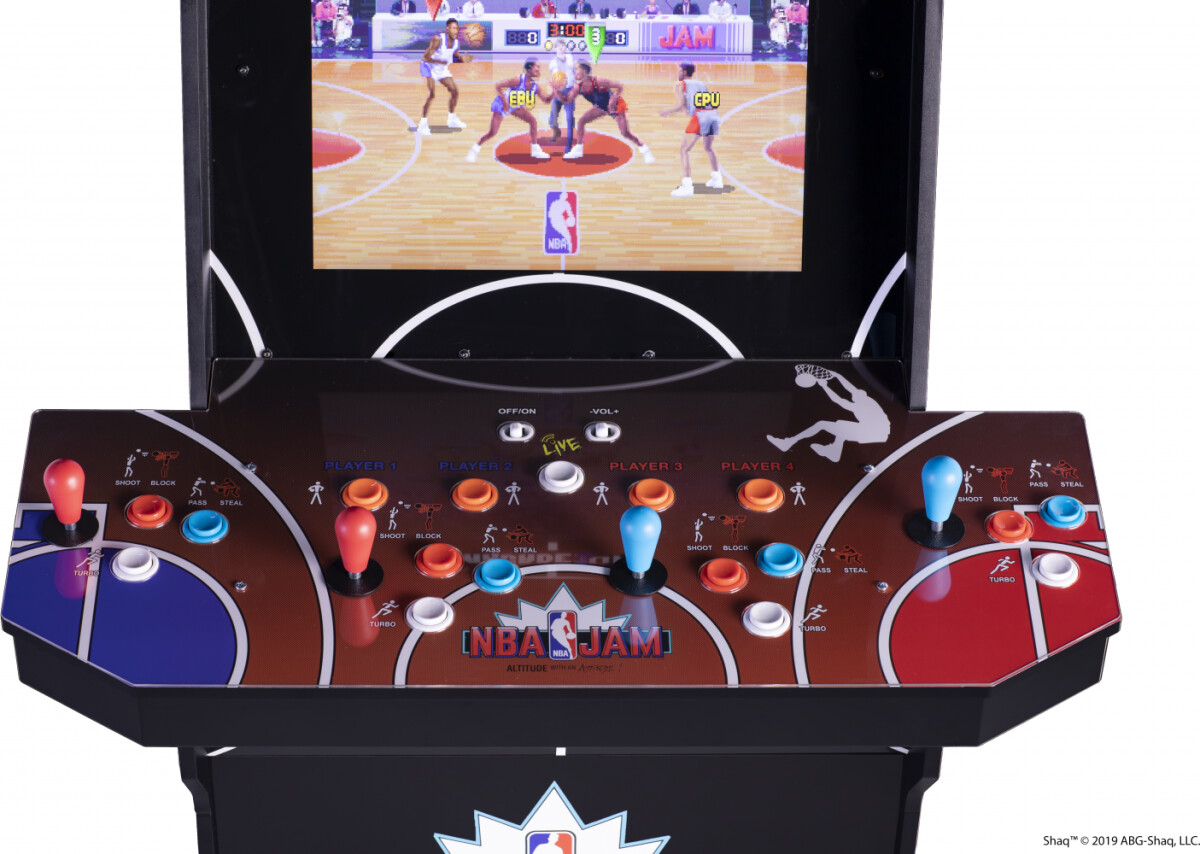 Køb Arcade1up - Nba Jam Arkadespil - Shaq Edition - Gucca.dk