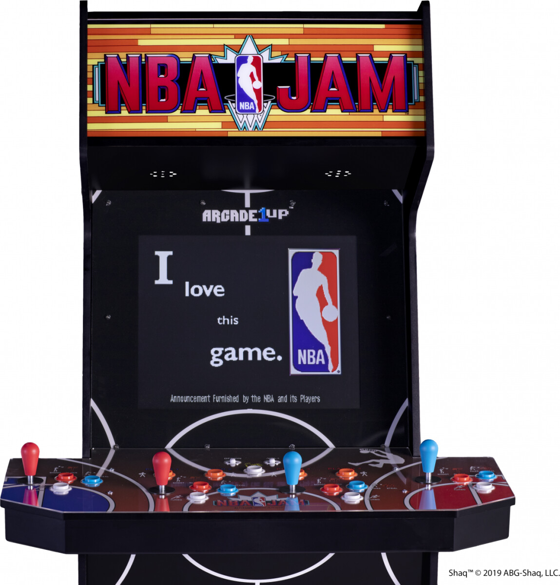 Køb Arcade1up - Nba Jam Arkadespil - Shaq Edition - Gucca.dk