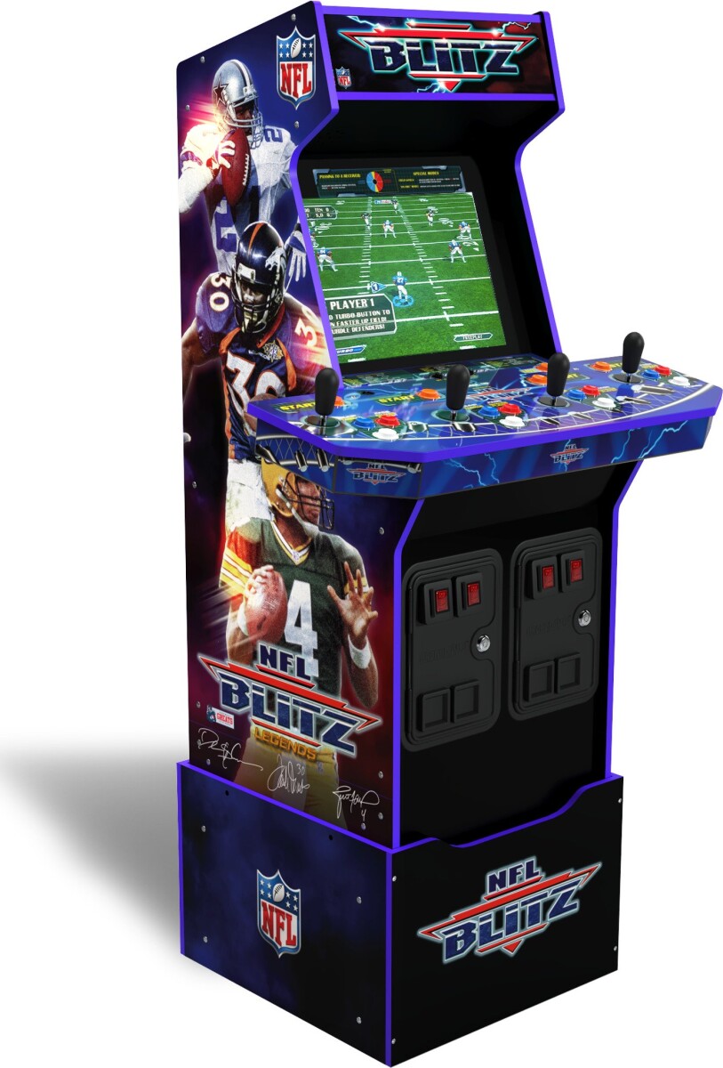 Arcade 1 Up - Nfl Blitz Legends Arkademaskine - 3 Spil | Se tilbud og ...