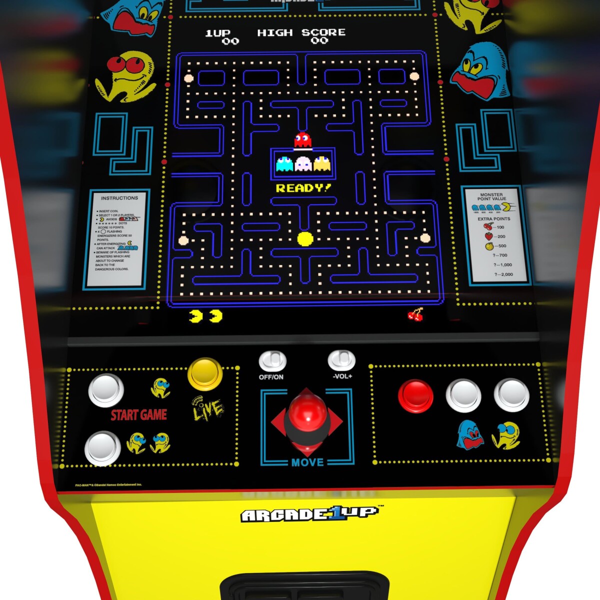 Køb Arcade 1 Up - Pac-man Deluxe Arkademaskine - 14 Spil fra Arcade1Up ...