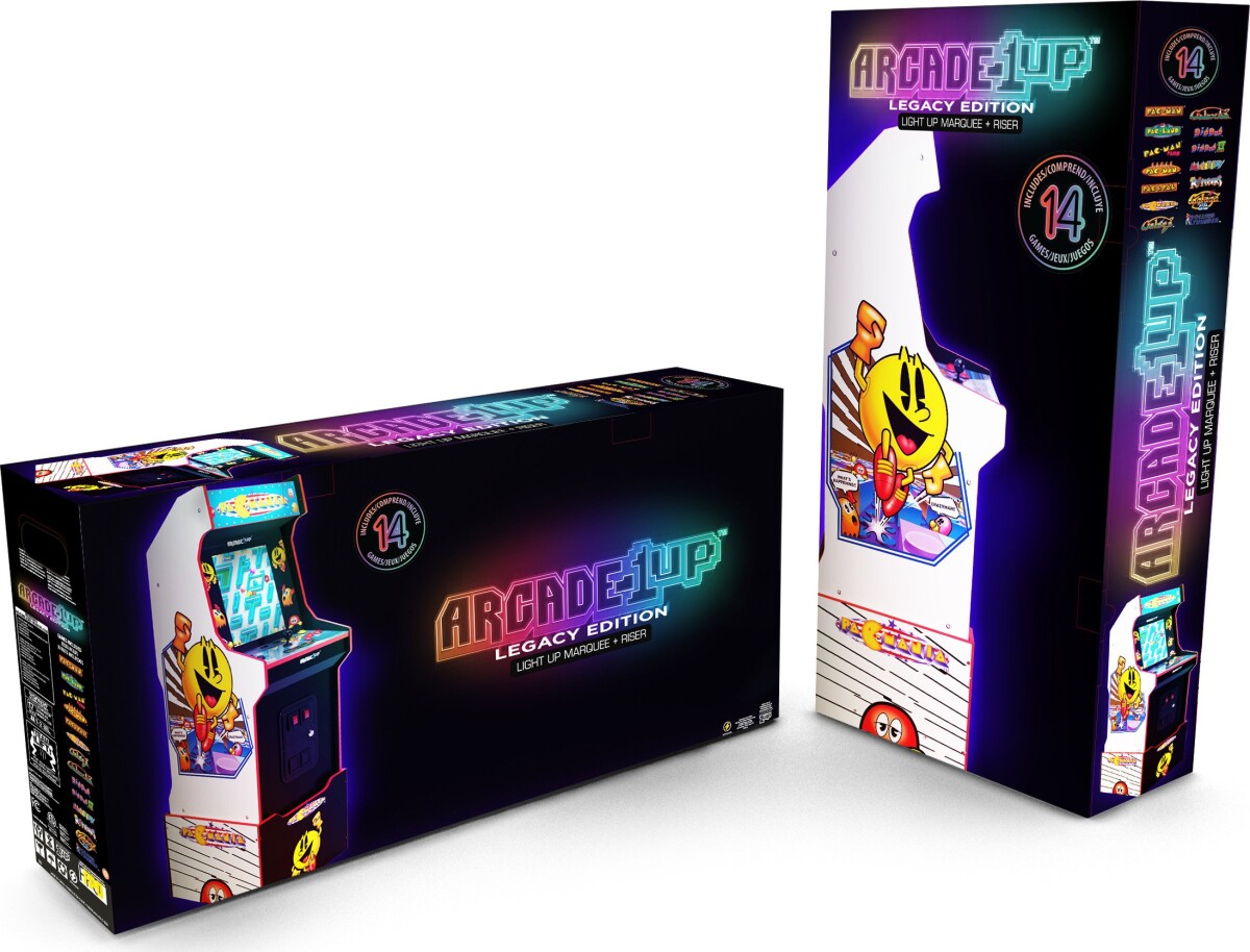 Køb Arcade 1 Up - Pac-mania Legacy Arkademaskine - 14 Spil fra ...