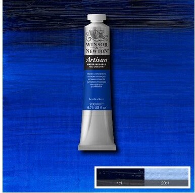 Køb Winsor & Newton - Oliemaling - Artisan - French Ultramarine 200 Ml ...