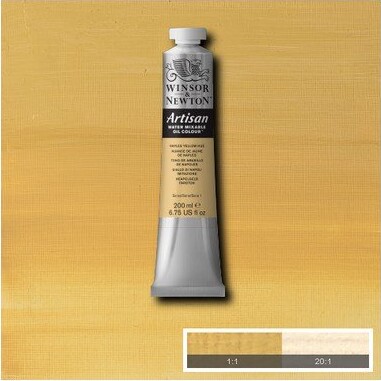 Winsor & Newton - Oliemaling - Artisan - Naples Yellow Hue 200 Ml | Se ...