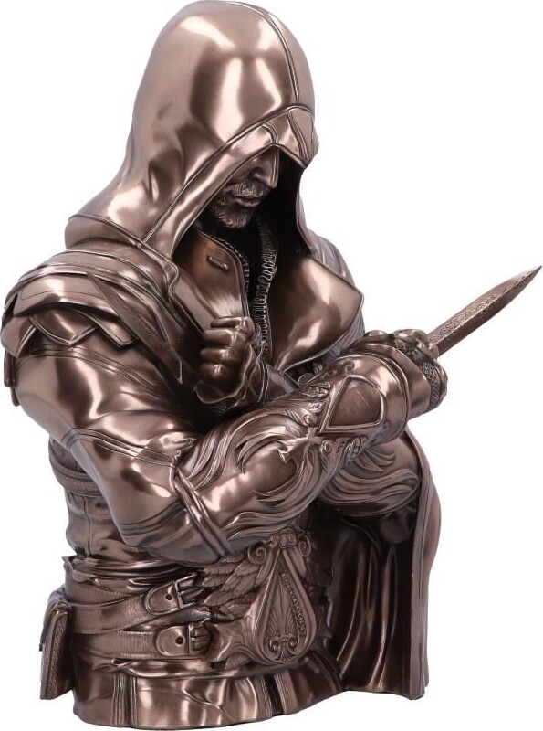 Assassin's Creed - Ezio Buste - Bronze - Nemesis Now - 30 Cm | Se ...