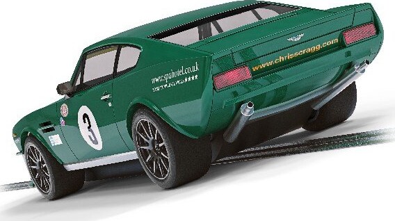 Scalextric Bil - Aston Martin V8 - Chris Scragg - C4256 | Se tilbud og ...