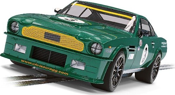 Scalextric Bil - Aston Martin V8 - Chris Scragg - C4256 | Se tilbud og ...