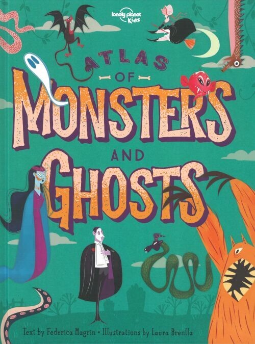 Atlas Of Monsters & Ghosts - Lonely Planet Kids - English Book - Gucca.dk