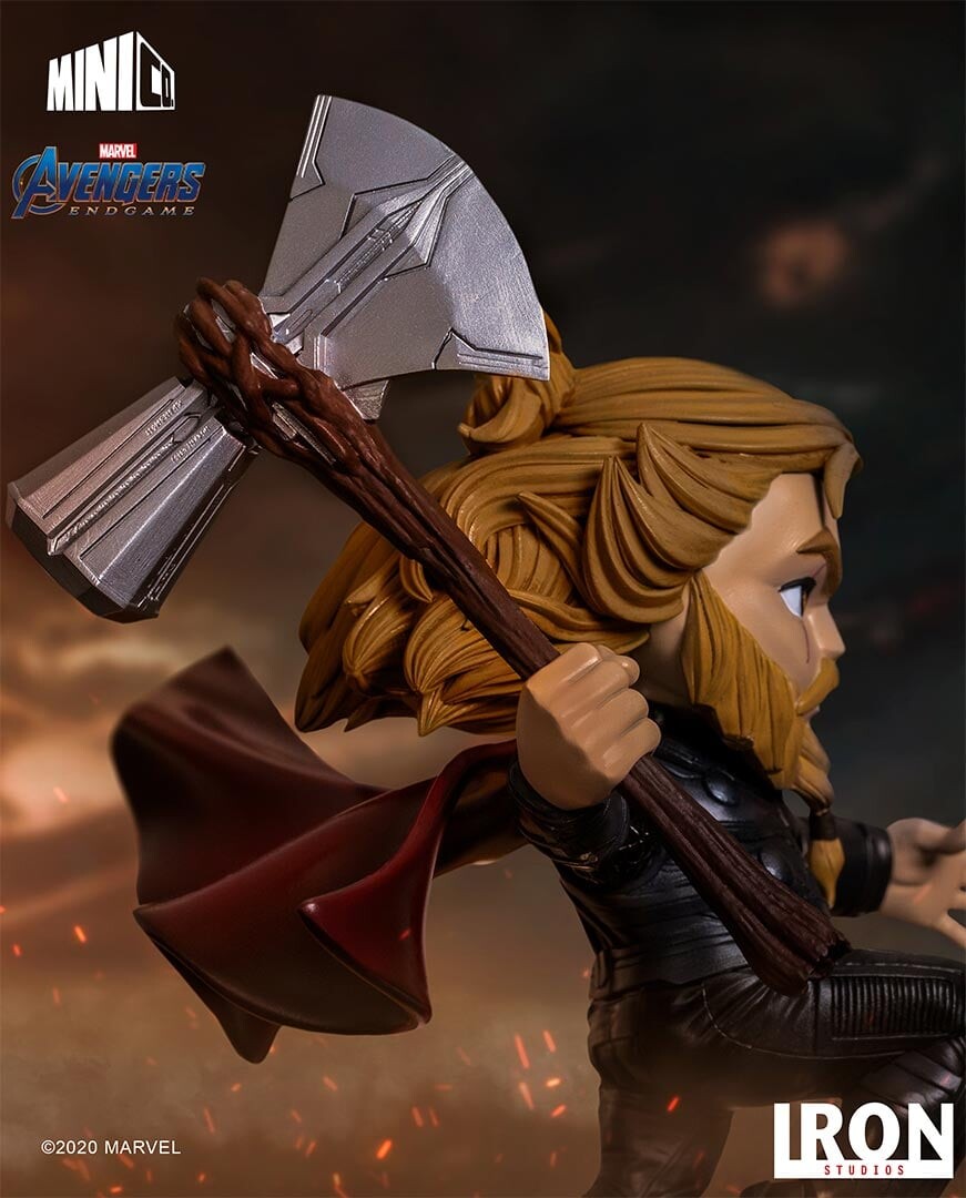 Køb Marvel Avengers Figur - Thor - Endgame - Iron Studios - 15 Cm ...