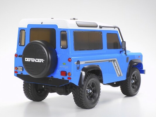 Tamiya - Rc Land Rover Defender 90 1990 Cc-02 Fjernstyret Bil Byggesæt ...