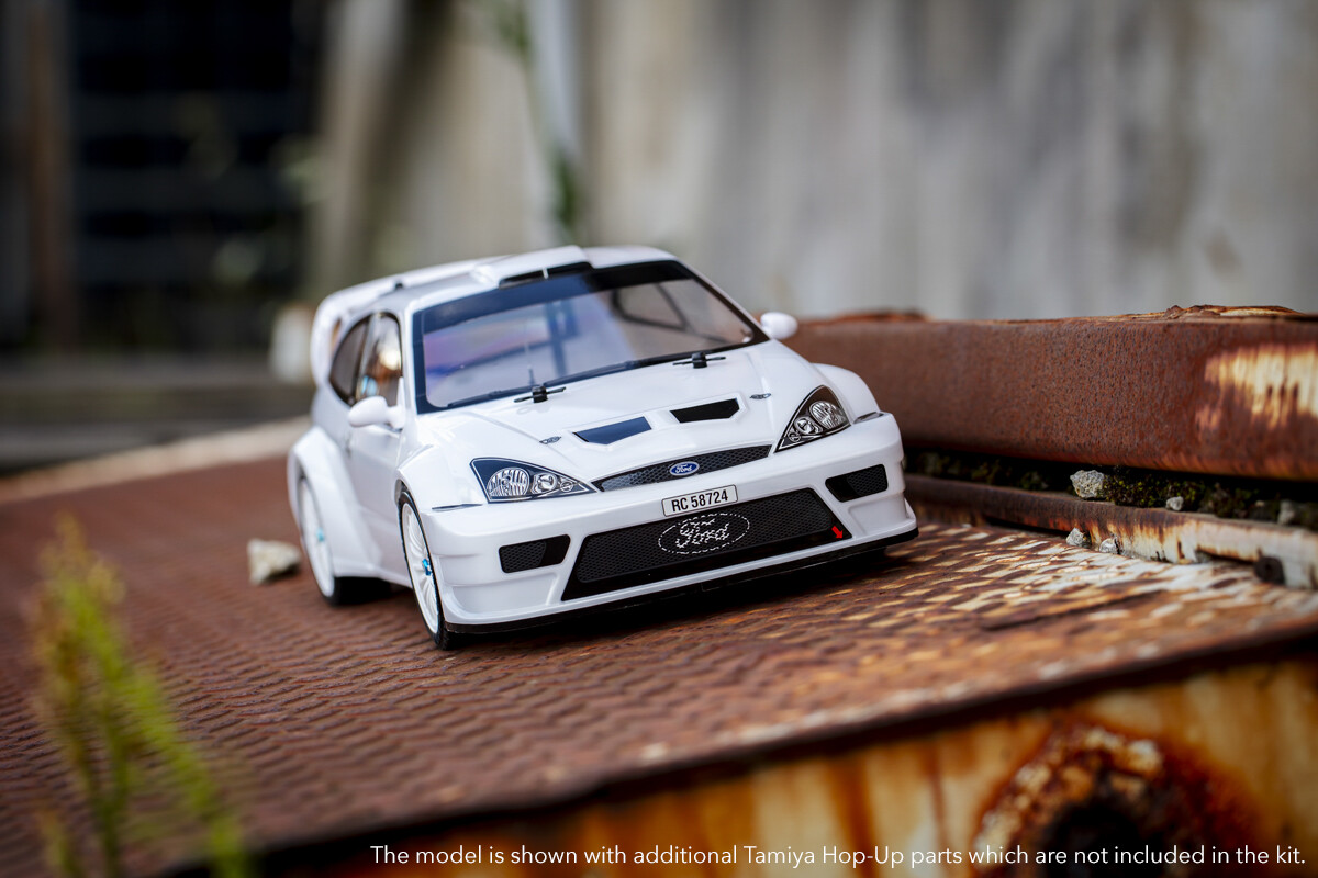 Tamiya - Rc Ford Focus Rs Custom 2003 Tt-02 Fjernstyret Bil Byggesæt ...