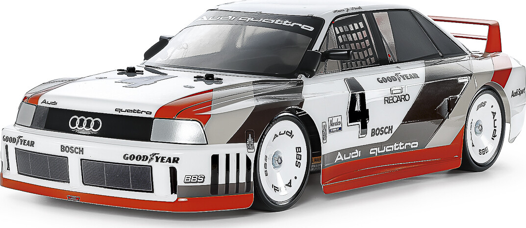Køb Tamiya - Audi 90 Quattro Racing Tt-02 R/c Bil - 1:10 - 58744 - Gucca.dk