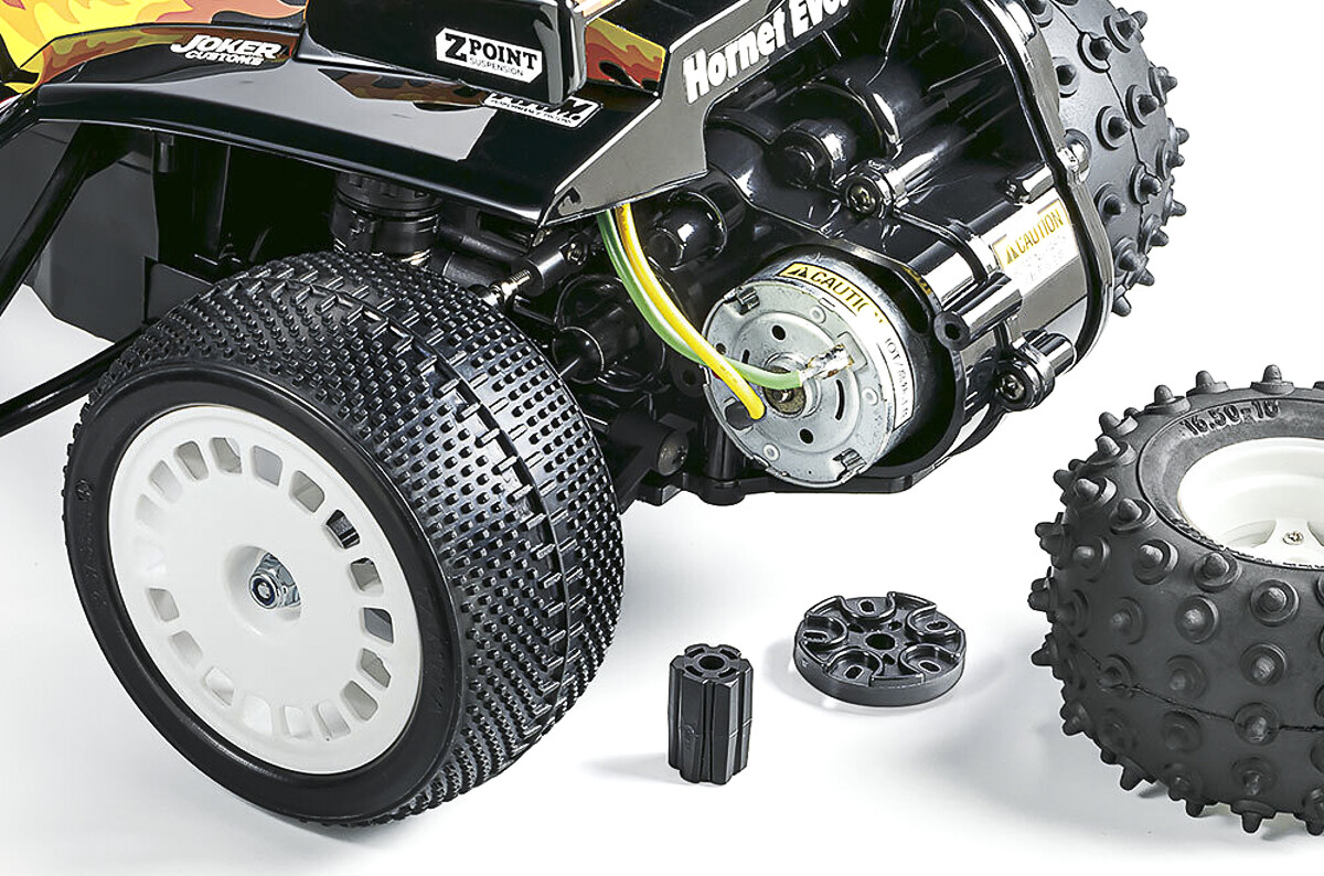 Køb Tamiya - Hornet Evo. Rc Bil Byggesæt - 1/10 - 58742 - Gucca.dk