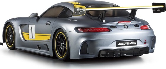 Køb Tamiya - Rc Mercedes-Amg Gt3 Tt-02 - No Esc - Fjernstyret Bil ...
