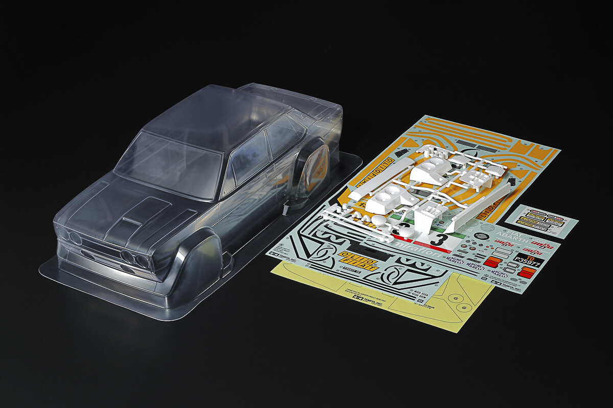 1/10 Scale R/c Fiat 131 Abarth Rally Body Parts Se - 51710 - Tamiya | Se tilbud og køb på Gucca.dk