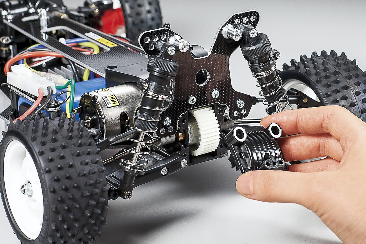 Tamiya - Rc Top-force 2017 Offroad Bil Byggesæt - 1/10 - 47350 | Se ...