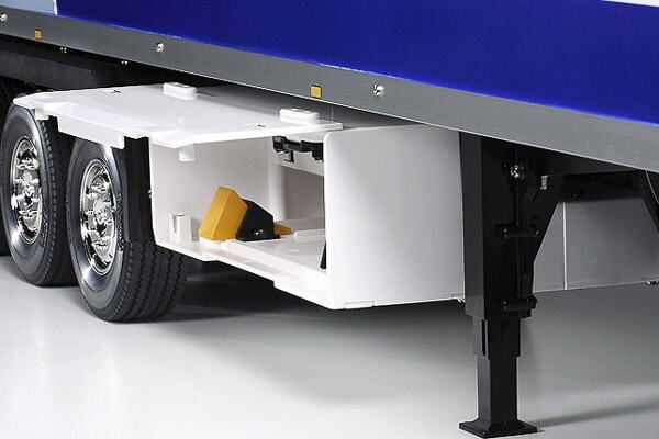 Køb Tamiya - Semi Trailer 3-Axle Reefer Køletrailer Byggesæt - 1:14 ...