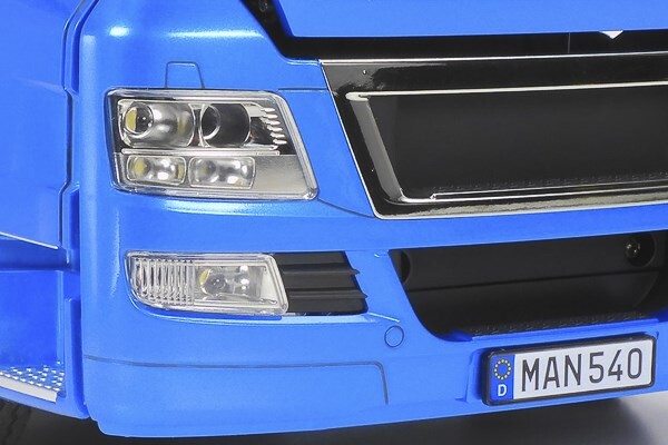 Køb Tamiya - Rc Man Tgx 26.540 6x4 Xlx Blå Fjernstyret Lastbil Byggesæt ...