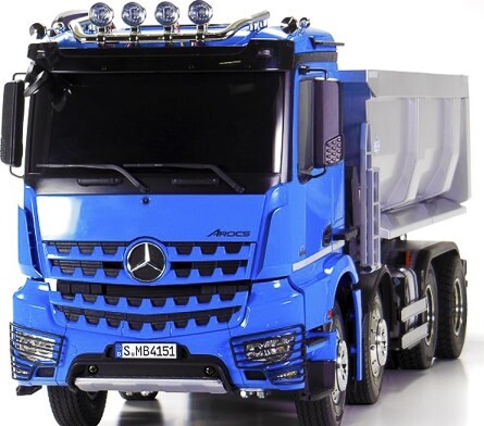 Tamiya - Rc Mercedes Arocs 4151 8x4 Tipper Truck Fjernstyret Lastbil ...