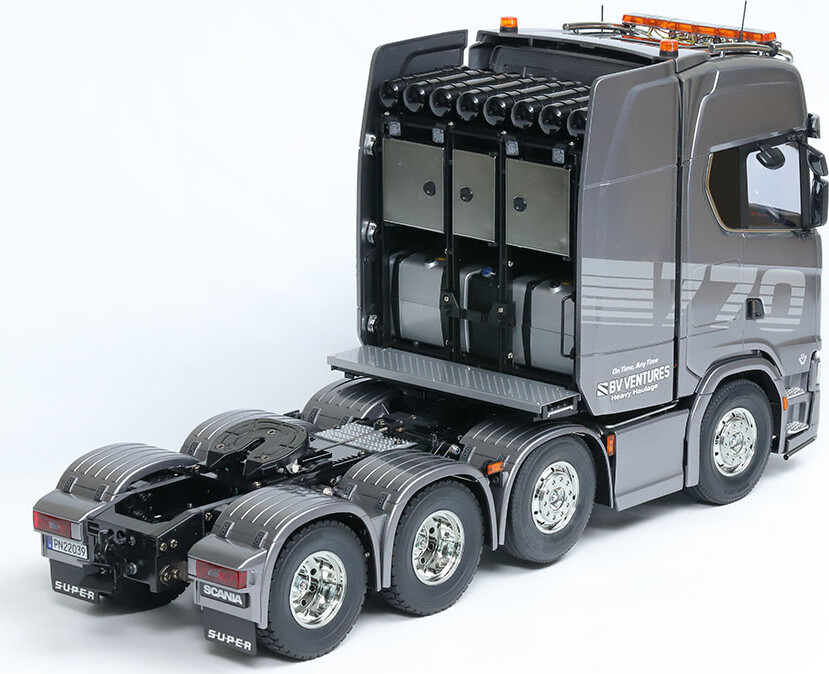 Tamiya - Rc Scania 770 S 8x4/4 Fjernstyret Lastbil Byggesæt - 1:14 - 56371 | Se tilbud og køb på ...