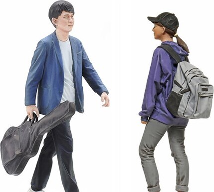 Køb Tamiya - Campus Friends Set 2 - Model Figurer - 1:24 - 24356 - Gucca.dk