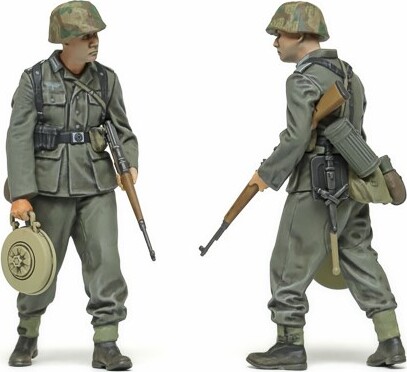 Tamiya - German Infantry Set Late Wwii - Model Figurer - 1:35 - 35382 ...