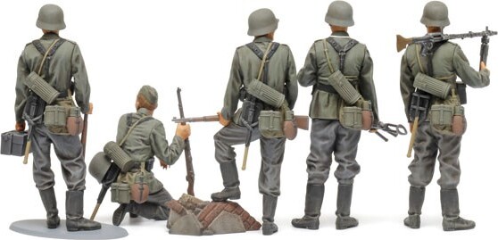 Tamiya - German Infantry Set Mid-wwii - Model Figurer - 1:35 - 35371 ...