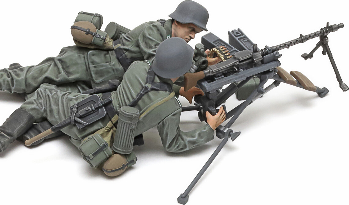 Tamiya - Military Miniatures German Machine Gun Team - Model Figurer ...