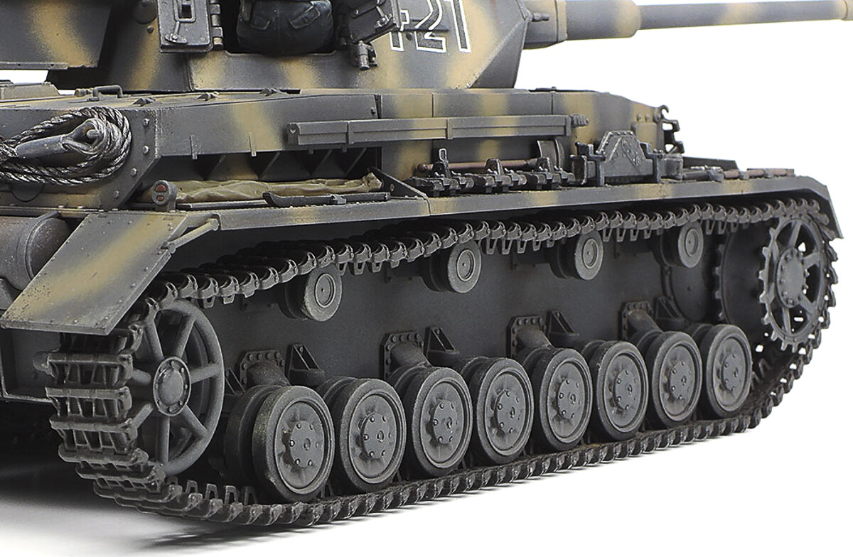 Tamiya - Panzerkampfwagen Iv Ausf.g & Motorcycle Byggesæt - 1:35 ...
