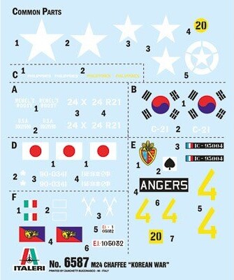 Italeri - M24 Chaffee Tank Byggesæt - 1:35 - 6587 | Se tilbud og køb på ...