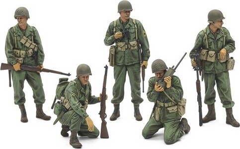 Tamiya - U.s. Infantry Scout Set - Model Figurer - 1:35 - 35379 | Se ...