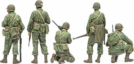 Tamiya - U.s. Infantry Scout Set - Model Figurer - 1:35 - 35379 | Se ...