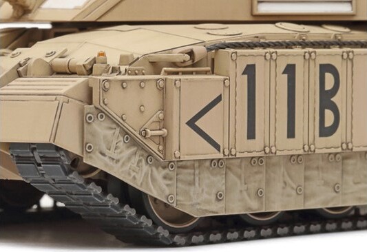 Køb Tamiya - Challenger 2 Desertised Battle Tank Byggesæt - 1:48 ...