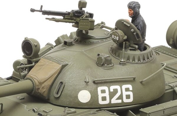 Køb Tamiya - T-55 Russian Medium Tank Byggesæt - 1:48 - 32598 - Gucca.dk