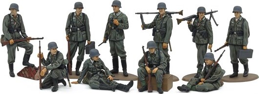 Køb Tamiya - Wwii Wehrmacht Infantry Set - Model Figurer - 1:48 - 32602 ...