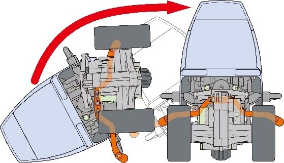 Tamiya - Rc Dancing Rider T3-01 Fjernstyret Bil Byggesæt - 1:8 - 57405 ...