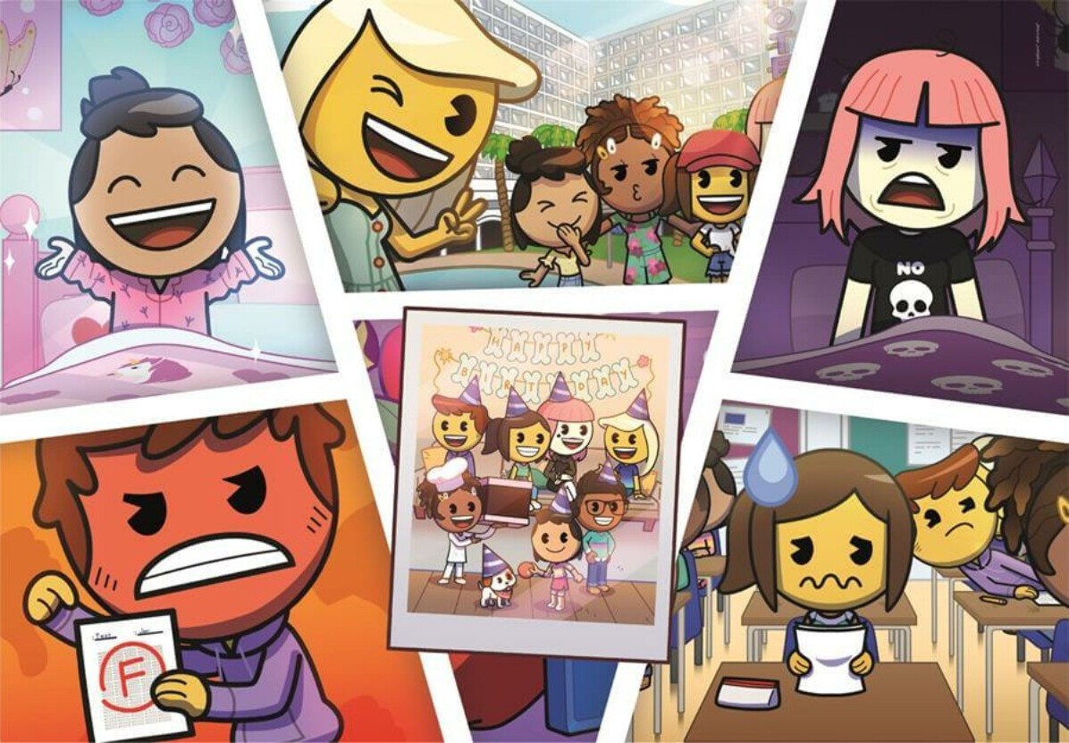 Køb Clementoni Puslespil - Emoji Town - Super - 180 Brikker - Gucca.dk