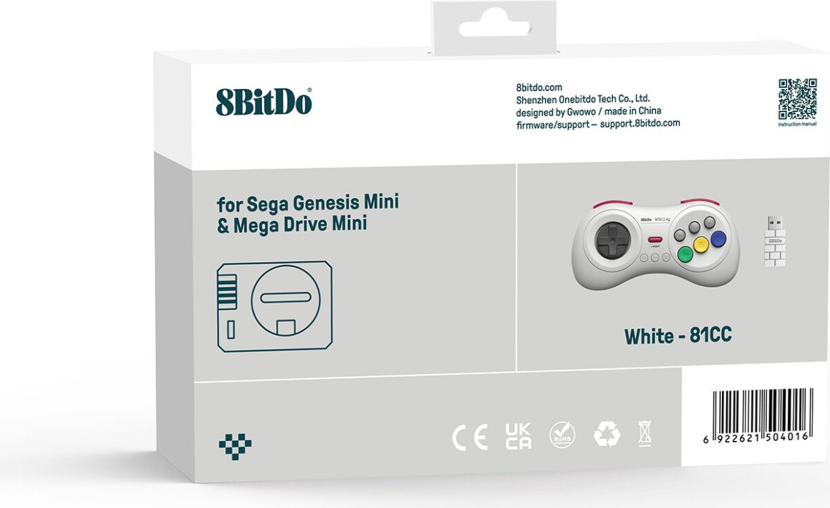 8bitdo - M30 2.4g - Trådløs Controller Til Switch Pc Android Pi | Se ...